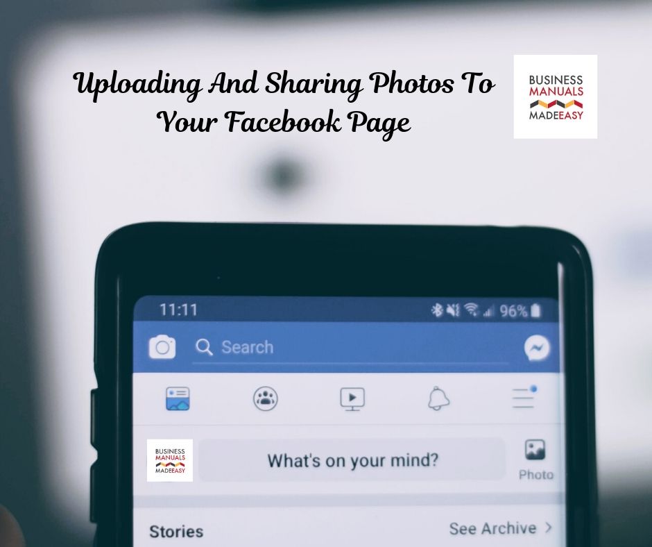 Uploading And Sharing Photos To Your Facebook Page – Business Manuals ...